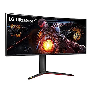 LG 34GP950G-B 34" UW-QHD (3440x1440) 144Hz 1ms Curved IPS G-Sync Monitor, Black (Renewed)