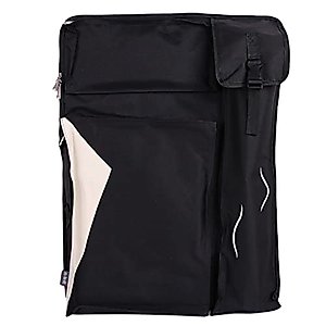 LUKEO Portable Painting Easel Board Carrying Sketchpad Bag Artist Portfolio Bags Backpack Drawing (Color : D, Size : 1)