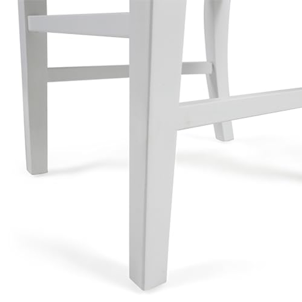 Christopher Knight Home Roshan Farmhouse Acacia Wood Dining Chairs, White