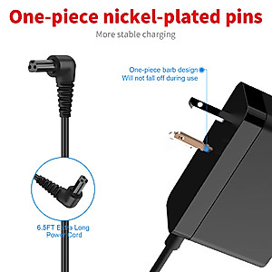 MEROM for Black and Decker Charger LI200 LI3100 BDCS40G BDCS20C GSL35 Cordless Screwdriver Replacement Black+Decker 9V Charger Cord for # 90593303 90593303-01