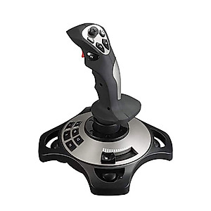 Computer Simulation Flying Fighter PC Gamepad Flight Stick Computer Simulation Flight Joystick Vibration for Windows Combat Games