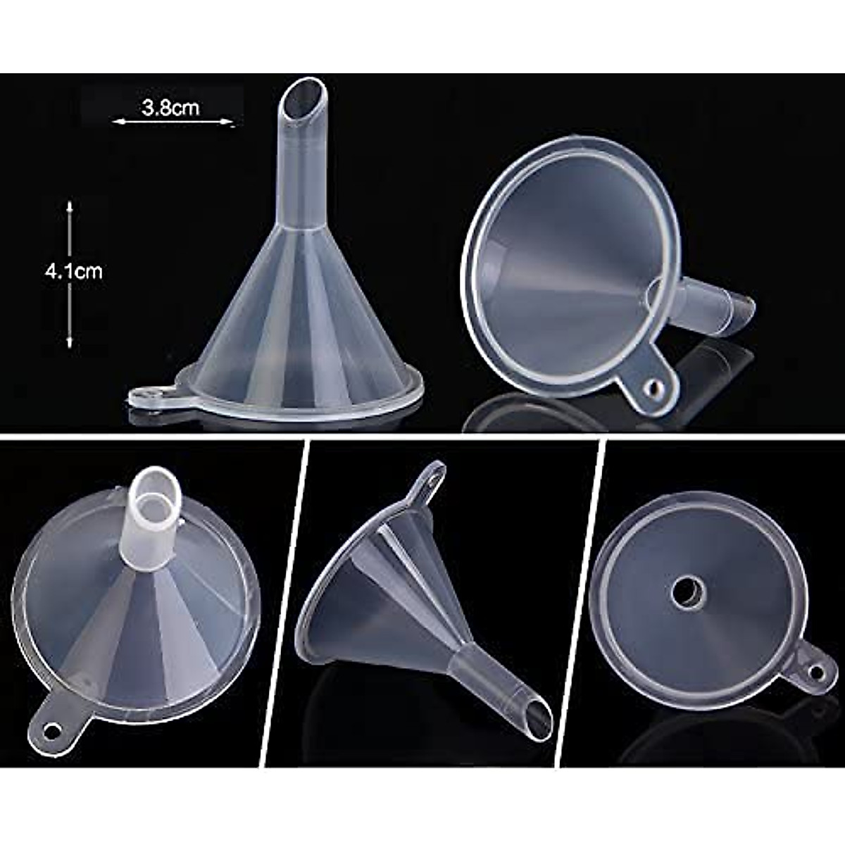 HUIZHU 10pcs Empty 120ml PE Unique Dropper Bottle DIY Liquid dispensor Bottle Liquid Refill Bottle Liquid applicator Bottle Liquid dispensor (Mixed Colors, 120ml x 10pcs)