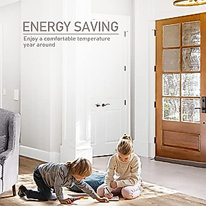 KAKICLAY 48" Weighted Draft Stopper for Bottom of Doors and Windows, Heavy Duty Sound Proof Door Draft Guard Door Soundproofing Under Door Noise/Air/Wind Blocker, 2.6Lbs