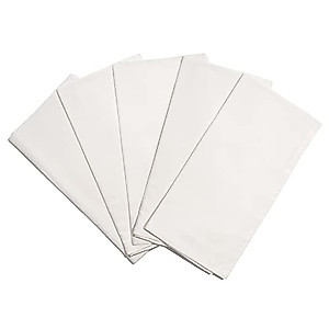 Bread Towels for Proofing Cover - 100% Organic Cotton Bread Cloth for Rising - Breathable Tea Towel for Bread Making - Unbleached Baking Towels - Bread Basket Cloth Napkin - 27"x27" (Natural - 5 Pack)