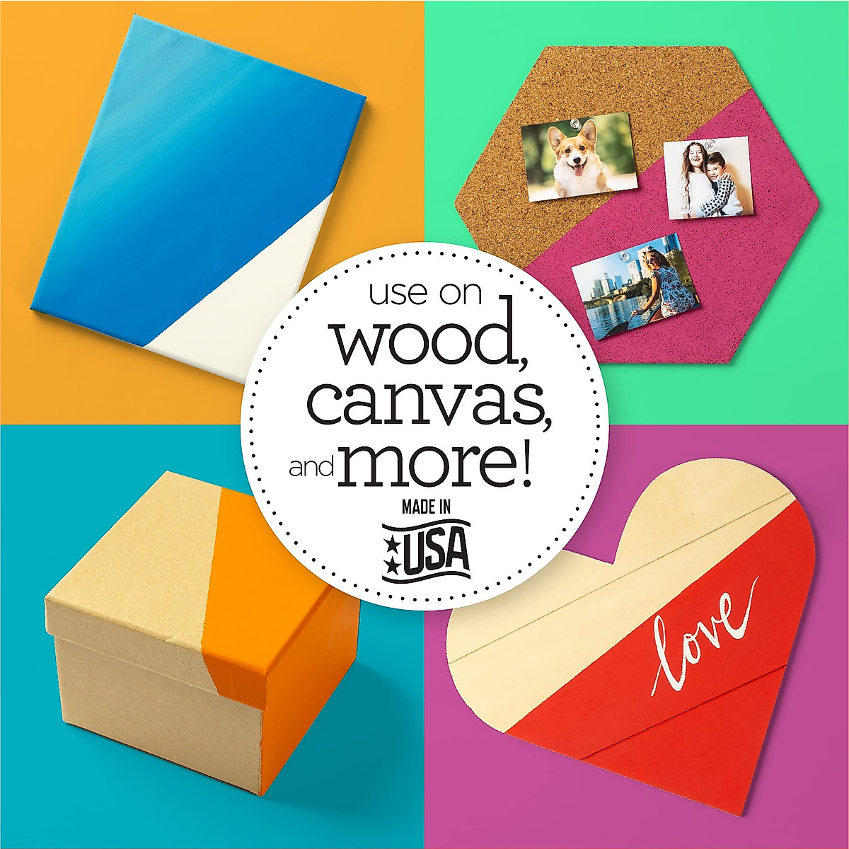 Apple Barrel Acrylic Paint in Assorted Colors (2 oz), 20501, Bright Red