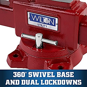 Wilton 674U Utility Bench Vise, 4-1/2" Jaw Width, 4" Jaw Opening (28818)