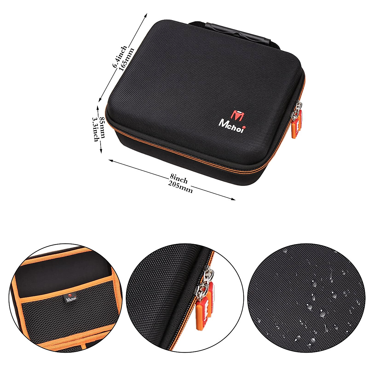 Mchoi Hard Portable Case Compatible with BLACK+DECKER 4V MAX Cordless Screwdriver BDCSFL20C, Case Only