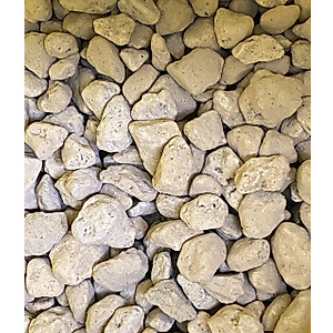 2.5 Quarts Genuine Japanese Hyuga Pumice for Orchid & Bonsai Tree Soil Mix - Medium Grain 6 mm～12 mm