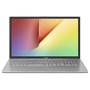 ASUS Vivobook 17.3" Full HD PC Laptop, Intel Core i3-1220P, 8GB, 256GB, Silver, Win 11, K1703ZA-WH34