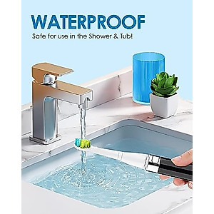 Voom Sonic Go 1 Series Travel Electric Toothbrush | Travel Toothbrushes - Battery Operated Toothbrush for Adults & Kids, Dentist Recommended Toothbrush, Portable w/ 2 Minute Timer (Black)