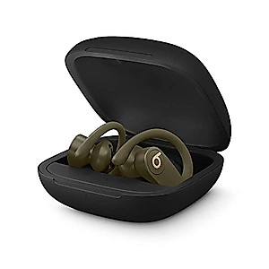 HC-Beat PowersBeatsPro - Totally Wireless Earphones with Charging case and Lightning to USB-A Charging Cable (Moss) (Renewed)