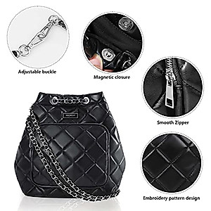 BBCREAT Multi-function Quilted Bag, Women Fashion Cute Shoulder Crossbody Handbag Waterproof Backpack Purse for Travel,Work