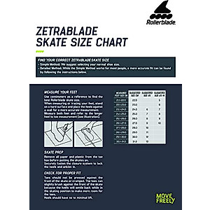 Rollerblade Zetrablade Men's Adult Fitness Inline Skate, Black and Silver, Performance Inline Skates