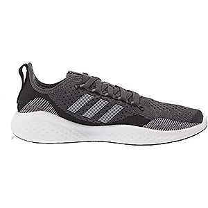 adidas Men's Fluidflow 2.0 Running Shoe, Core Black/FTWR White/Grey Six, 13