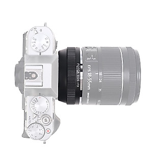 FOTGA EOS-FX Adapter for Canon EOS EF EF-S Lens Compatiable with Fujifilm Fuji X-Mount Mirrorless Camera Body X-H2,X-H2S,X-T5,X-T4,X-E4,X-T200,X-T100,X-A20,X-T30 II,X-T20,X-Pro3,X-Pro2,X-S10,X-E2S