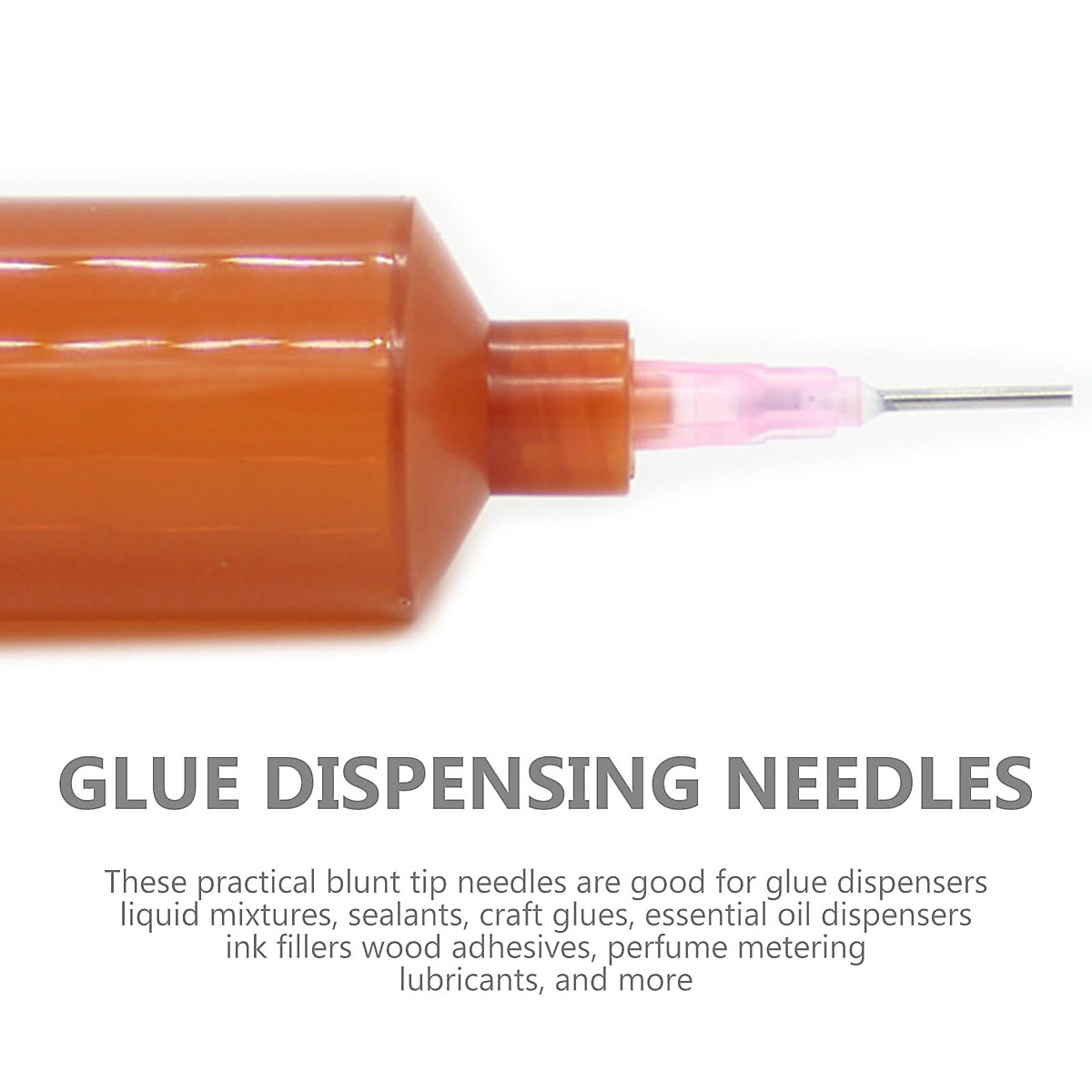 ULTECHNOVO Glass Glass Glass Glass 100pcs Industrial Dispensing Needles Tip Needles Multi-purpose Needles(18G) 18g Needles 18g Needles 18g Needles