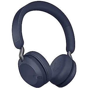 Jabra Elite 45h Best-in-Class Wireless Headphones, Navy - Biggest Speakers, Longest Battery, Fastest Charge