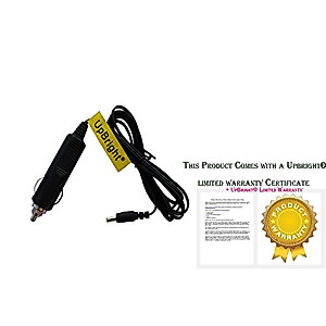 UpBright Car DC Adapter For SONY DVP-FX950 DVP-FX94 DVP-FX710 DVP-FX830 DVP-FX850 AC-FX110 DCC-FX101 DCC-FX110 DCC-FX101 DVP-FX820 DVP-FX75 DVP-FX95 DCC-FX105 RMT-D183 DCCFX152 DVD Player Power Supply