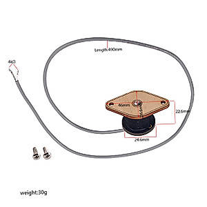 3pcs 1 Maple Wood Pickup Bass Pickup Guitar Humbucker Guitar Pickup