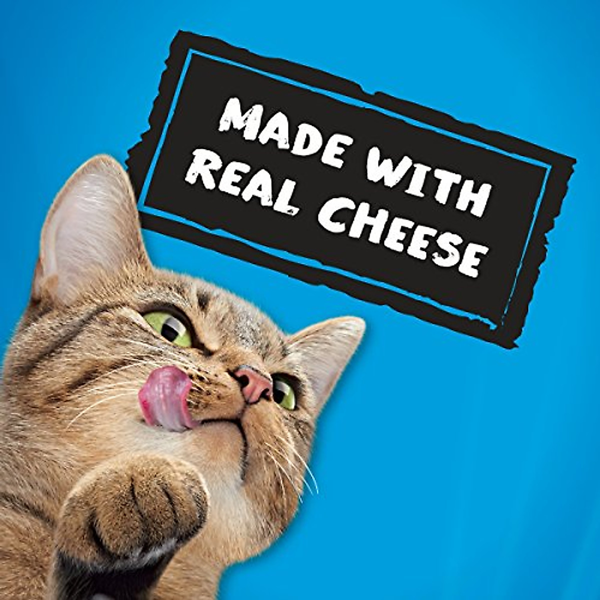 Purina Friskies Made in USA Facilities Cat Treats, Party Mix Lobster & Mac 'N' Cheese Flavors - (6) 6 Oz. Pouches