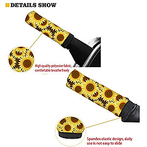 Jeiento Boho Mandala Printed Shift Knob Cover Car Handbrake Cover 2 Pieces Car Interior Accessiores for Women Men Protector Universal Fit Most SUV Van Sedan Truck