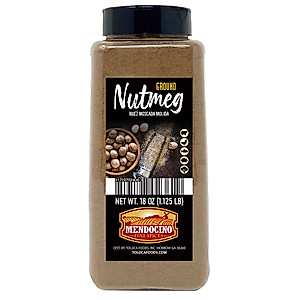 Mendocino Ground Nutmeg 18 oz Jar