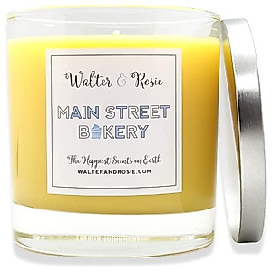 Walter & Rosie Candle Co. - Main Street Bakery 11oz Scented Candle Inspired by Disney Scents - Smell Like Disney Resorts - The Happiest Scents on Earth - Soy Blend - Burns up to 40 Hrs