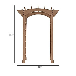 Yardistry Backyard Arbor - Regular