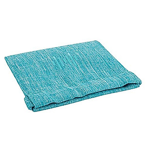 Geekria 2 Pack Soft Elastic Earbuds Pouch Case/Headphone Carrying Bag/Universal Headphone Protection Pouch/Pocket Earphone Case/Coin Purse Change Holder/Portable Travel Bag (Blue)