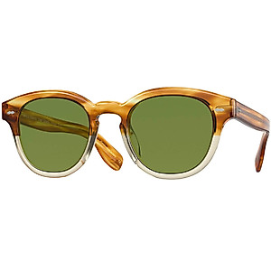 Oliver Peoples CARY GRANT SUN OV 5413SU Honey Vsb/Green C 50/22/145 unisex Sunglasses