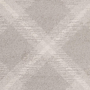 SAFAVIEH Adirondack Collection Area Rug - 9' x 12', Light Grey & Ivory, Modern Plaid Design, Non-Shedding & Easy Care, Ideal for High Traffic Areas in Living Room, Bedroom (ADR129B)