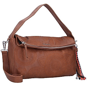 Desigual womens Hand Bag, Brown, U US