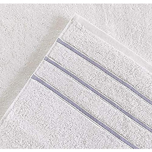 Dorlion Towels 6 Piece White Towel Set, 100% Turkish Cotton Soft Hotel Towels, Quick Dry Turkish Towel Set for Bathroom, Lilac