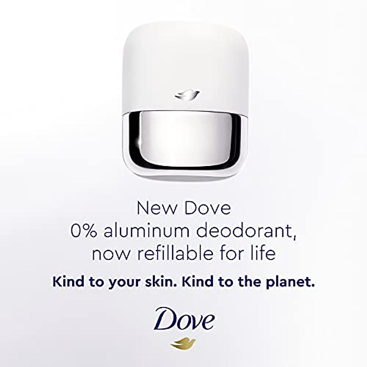 Dove Deodorant Refills Refill Kit 0% Aluminum Sensitive Aluminum Free Deodorant, 1.13 oz