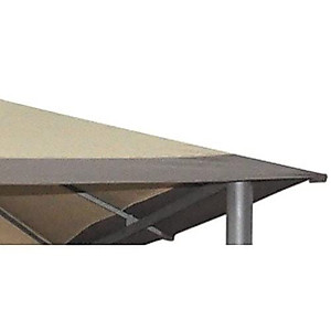 BOSCE 10ft x 10ft Hardtop Outdoor Gazebo, in Beige