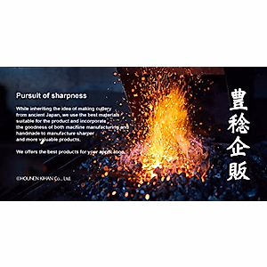 豊稔光山作 Japanese Weeding Tools Gardening, Japanese Weeding Sickle Daruma Sickle Compound Steel(YCS-3), Japanese Garden Tools, Ergonomic Scythe, Machete Sickle Very Sharp - Made in Japan