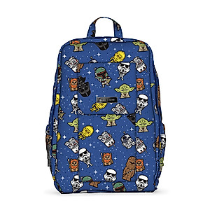 JuJuBe New! MiniBe - STAR WARS™ Galaxy of Rivals, Small Baby Diaper Backpack, Travel Bag for Baby Boy or Baby Girl, Lightweight Backpack for Baby Essentials, Baby Bottles, Diapers, Pacifiers