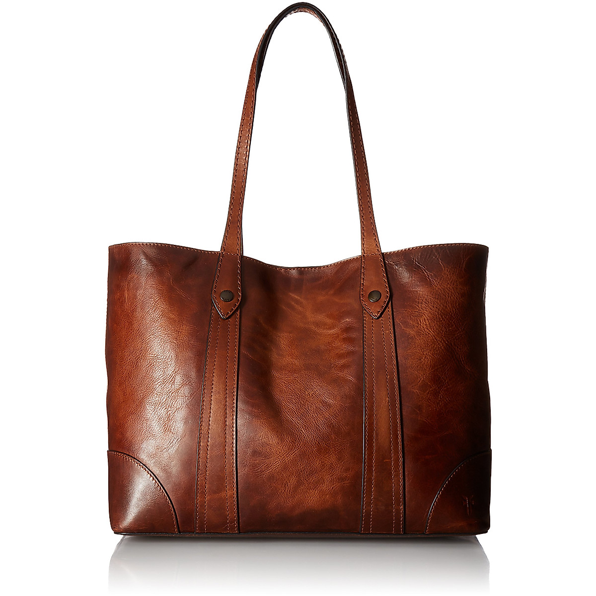 Frye womens Melissa Shopper Shoulder Handbag, Cognac, One Size US