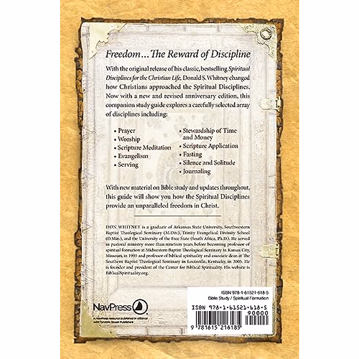 Spiritual Disciplines for the Christian Life Study Guide