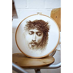 Vervaco Counted Cross Stitch Kit Jesus 7.6" x 9.6"