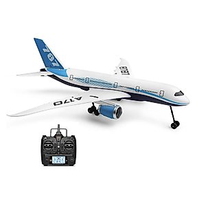 WLtoys XK A170 RC Airplane, 2.4GHz 4CH Remote Control Airplane with 3D/6G Mode Switchable 6-Axis Gyro, Brushless Motor - RC Toy Vehicle for Adults (HELIDIRECT)