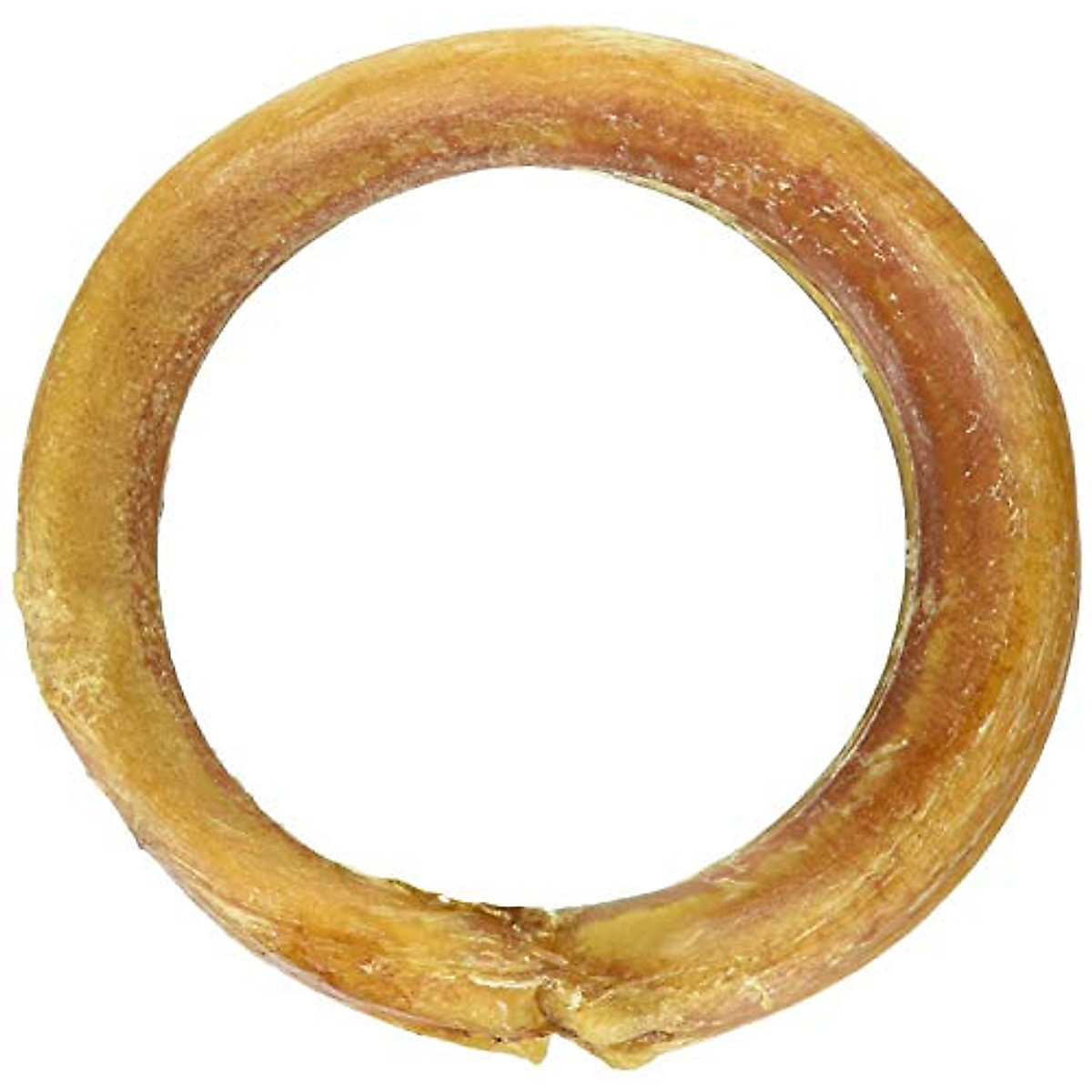 Pawstruck All Natural 4" Bully Stick Rings for Dogs, Grain Free, Low Odor, Single Ingredient, & Rawhide-Free Dental Chew Treat Bones, 100% Real Beef Fully Digestible, 3 Count