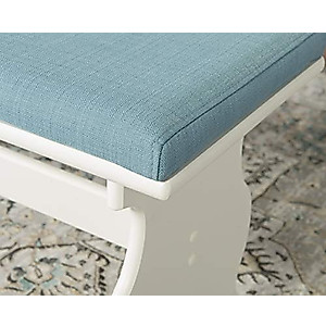 Linon Lucy Capri Blue Nook 66.25 x 34.5 x 50.25