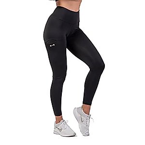 NEBBIA Active High-Waist Smart Pocket Leggings 402 Black