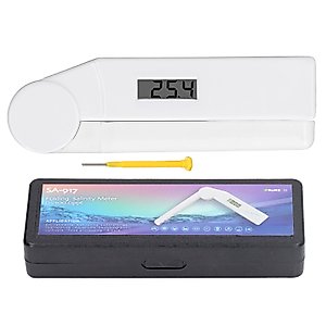 Digital Salinity Tester,Digital Salinity Tester for Salt Water,Foldable Design High Accuracy Quick Response 0 to 100ppt Pool Salt Tester for Seawater, Aquariums, Marine Monitoring, Pool Salt Test