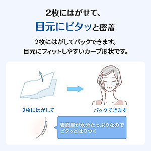 Unicharm Silcot Uruuru Sponge Facial Cotton, 40 Count