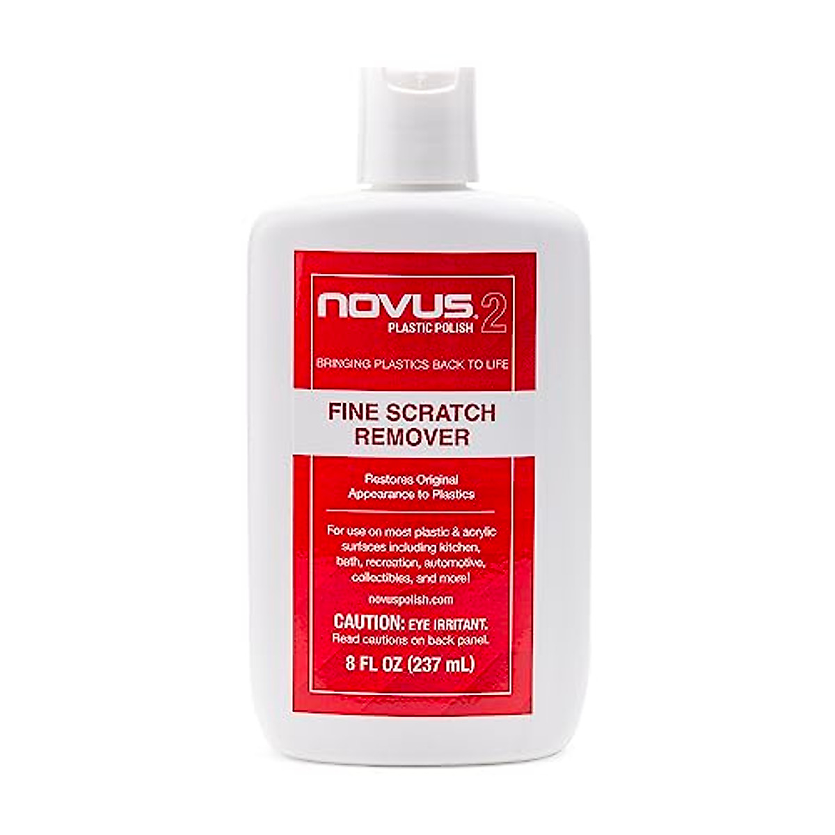 Novus 7030 | Fine Scratch Remover #2 | 2 Pack, 8 Ounce Bottles