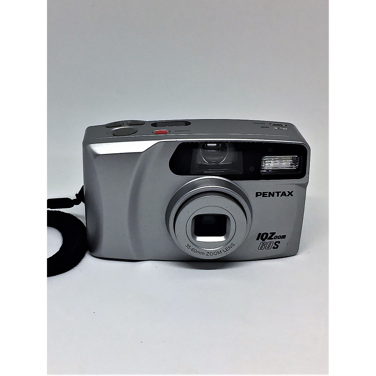 Ashani Optical Company Pentax IQZoom 60S 35mm Film Camera w/35-60mm Zoom Lens (Silver Color Version)