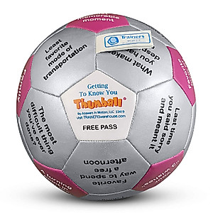 Office Oxygen Trainers Warehouse Thumball Bundle | Conversation Starter and Ice-Breakers Including Get Happy at Work, Getting to Know You, and Common Ground Thumballs