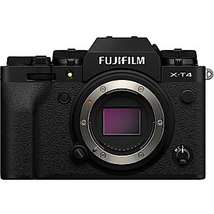 Fuji XT 4 Body Black (Renewed)